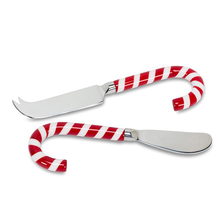 Candy Cane Spreader and Cheese Knife – Words On Wood-Whitby